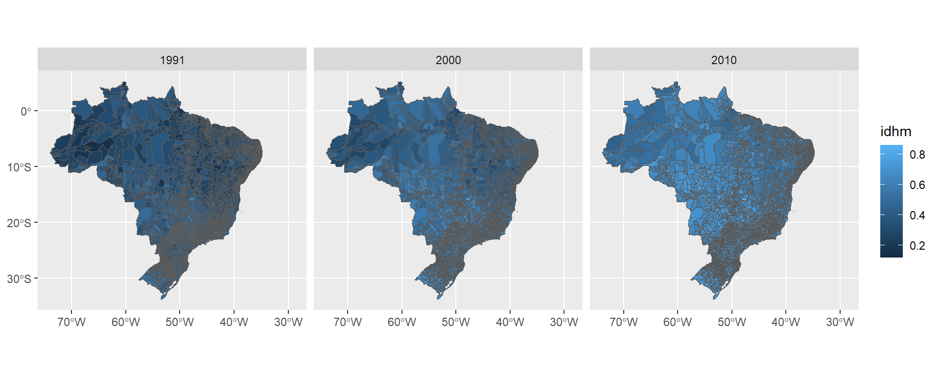 Projeto DataViz: de olho no IDHM brasileiro